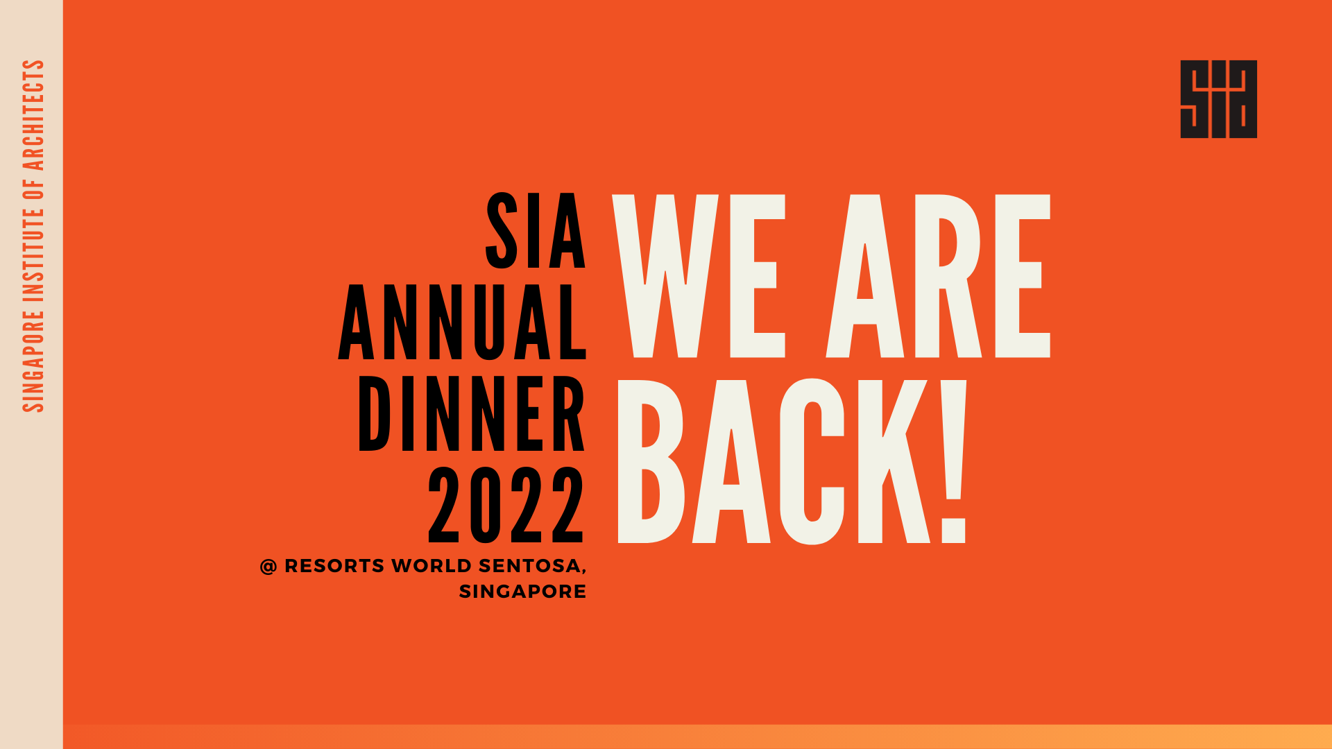 SIA Annual Dinner 2022 Registration – Singapore Institute of Architects